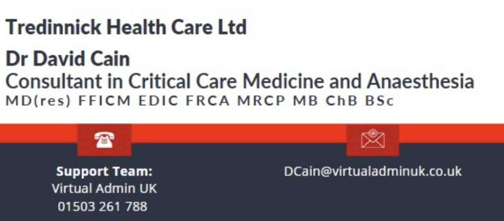 Dr David Cain | National Expert Witness Agency